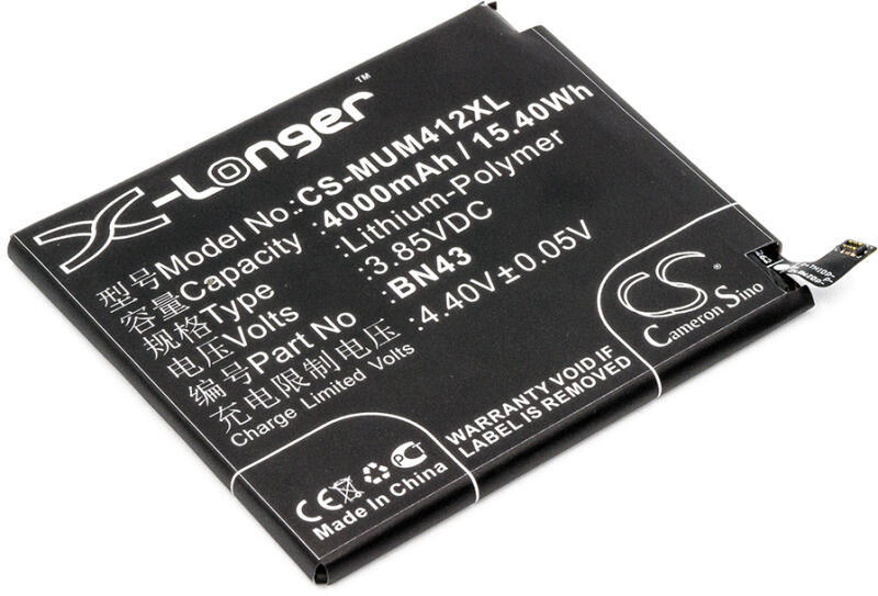 VHBW Baterie pentru Xiaomi Mi Note 4X / Redmi Note 4X, 4000 mAh ...