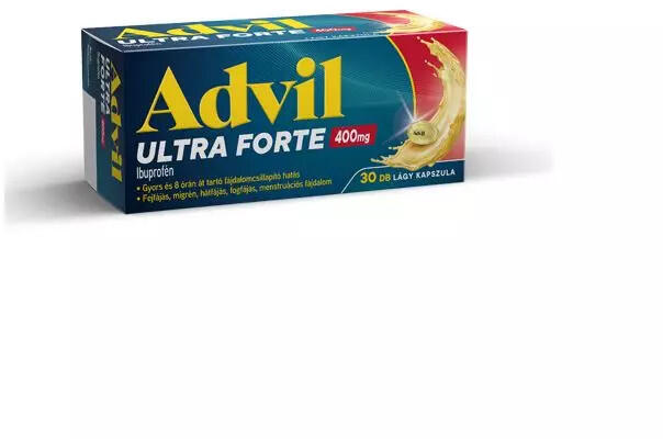 Vásárlás: Advil Ultra Forte lágy kapszula 30x (triplex) (242808 ...