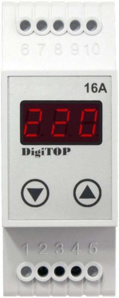 DigiTOP Releu de protectie tensiune monofazat 32A DigiTop V-PRO-32A (V-PRO-32A) (Siguranta ...