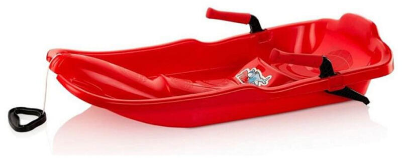 Plastkon Bobs pentru copii Plastkon TURBOJET - roșu (Saniuta, bob, snow ...