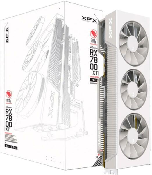 Vásárlás: XFX Radeon RX 7800 XT Quicksilver Magnetic Air Gaming White ...