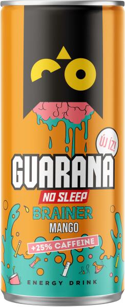 Vásárlás: Guarana No Sleep Brainer mangó ízű, szénsavas, alkoholmentes ...