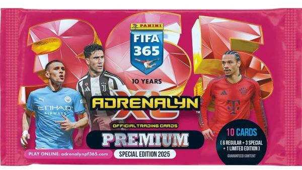 PANINI FIFA 365 2024/2025 - ADRENALYN carduri - PREMIUM PACKET (01-7831 ...