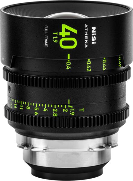 NiSi Cine Lens Athena Prime 40mm T1.9 RF-Mount (Obiectiv aparat foto ...