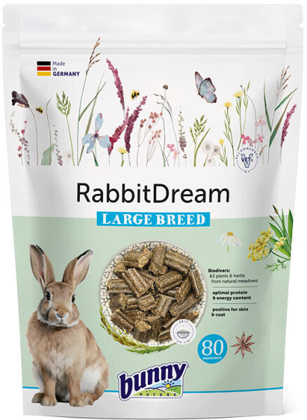 Vásárlás: bunny RabbitDream LARGE BREED felnőtt nyúltáp 4 kg Rágcsáló ...