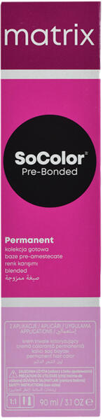 Matrix SoColor Pre-Bonded Blended Permanent Hair Color 90 ml vopsea ...