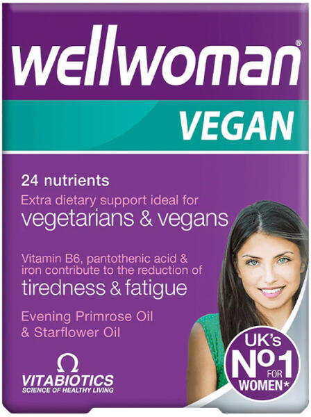 Vitabiotics Wellwoman Vegan (60 Comprimate) (Suplimente nutritive) - Preturi