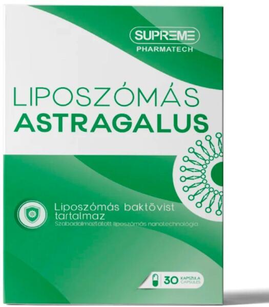 Vásárlás: Supreme Pharmatech Liposzómás Astragalus kapszula 30 db Táplálékkiegészítő árak ...
