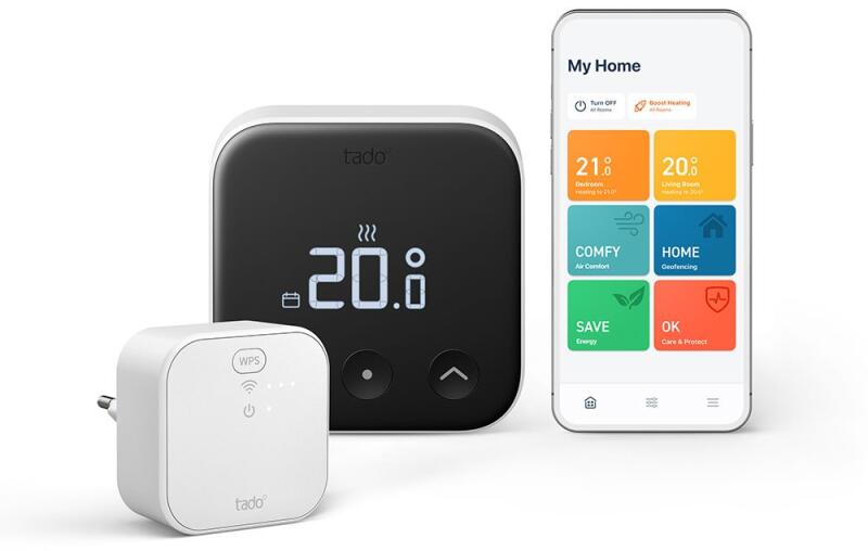 tado° Termostat inteligent cu fir Tado Wired Smart Thermostat Starter ...