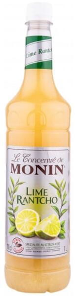 MONIN Sirop Rantcho Lime ( Juice de Lime) Pet 1L (Baza pentru cocktail ...
