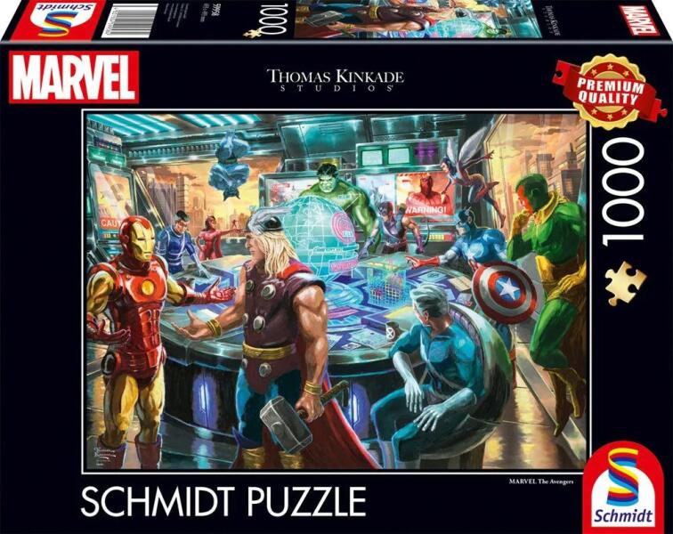 Schmidt Spiele Puzzle Schmidt din 1000 piese - The Avengers (59958 ...