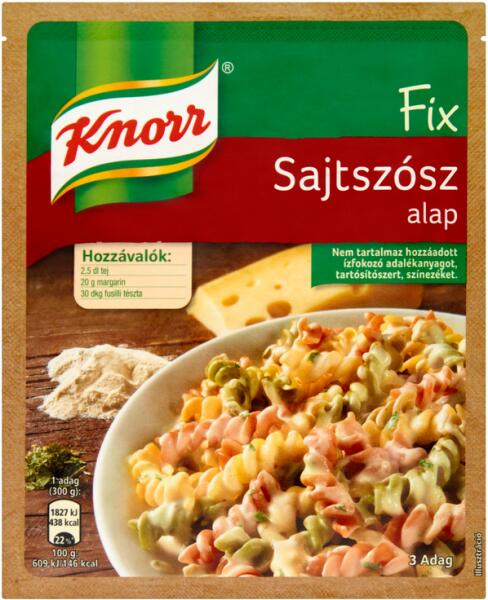 Vásárlás: Knorr Fix Sajtszósz alap 29g Fűszerkeverék árak ...