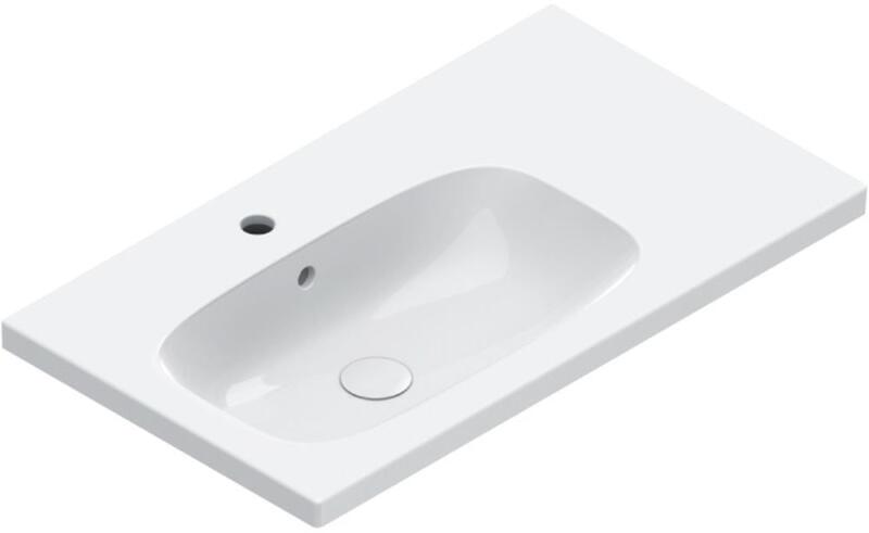 CATALANO Alvea lavoar 80x46 cm dreptunghiular clasică-mobilier alb ...
