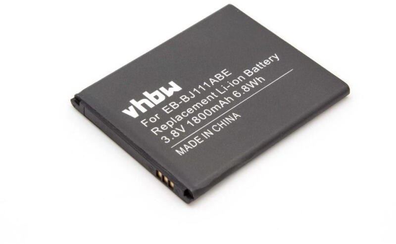 VHBW Mobiltelefon akkumulátor EB-BJ111ABE-hez - 1800 mAh 3, 8 V Li-Ion ...