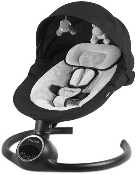 Vásárlás: Kidwell REVE 2 az 1-ben ringató-zenélő elektromos babahinta és pihenőszék, fekete ...