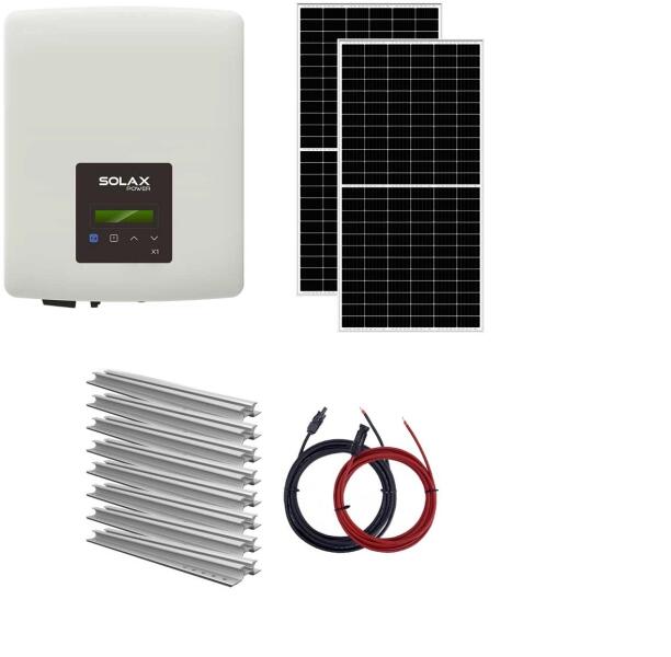 SOLAX Sistem fotovoltaic On-Grid 5 kW trifazat Solax - tabla (SISTEM Solax 5KW 380V TABLA ...