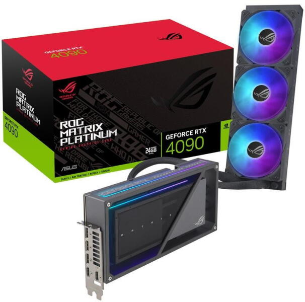 ASUS GeForce RTX 4090 ROG Matrix Platinum 24GB GDDR6X 384bit (ROG ...
