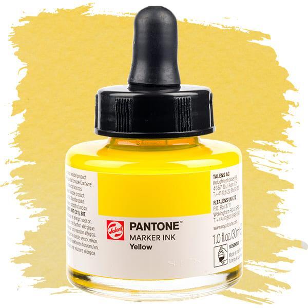 Vásárlás: Talens Pantone marker tinta, 30 ml - yellow Hobbi festék árak ...