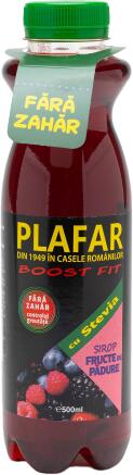 Plafar Sirop cu fructe de padure Boost Fit cu stevie, 500ml, Plafar ...