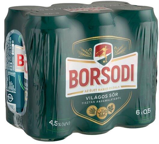 Vásárlás: Borsodi világos sör 4, 5% 6 x 0, 5 l - bevasarlas Sör árak ...