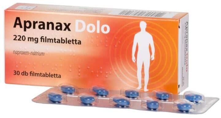 Vásárlás: Apranax Dolo 220Mg Filmtabletta 30X Táplálékkiegészítő árak ...