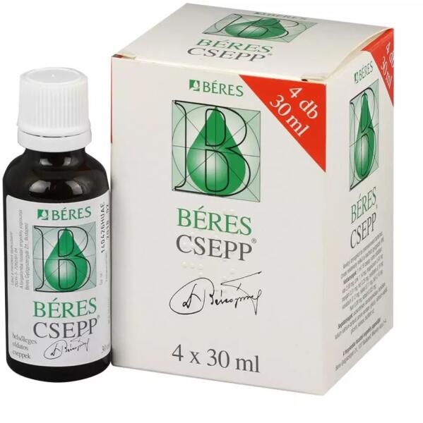 Vásárlás: BÉRES Csepp Belsőleges Oldatos Cseppek 4x30 ml ...