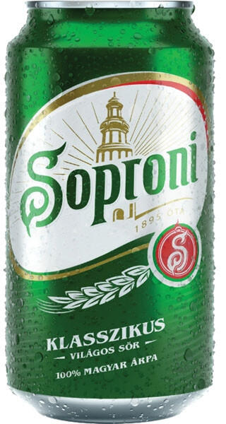 Vásárlás: Soproni dob. 0.33l 4, 5% DRS Sör árak összehasonlítása, dob 0 ...