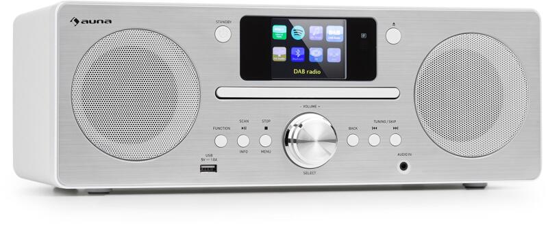 Auna Harvard IR WH mini hifi vásárlás, olcsó Auna Harvard IR WH hifi ...