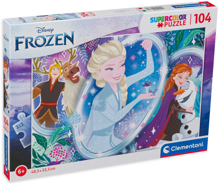 Clementoni Puzzle Clementoni din 104 de piese - Regatul Inghetat 2 ...