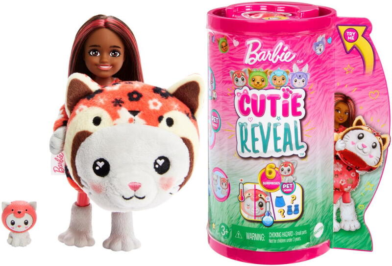 Barbie Mattel Barbie Cutie Reveal Chelsea Costume Cuties Series - Kitty ...