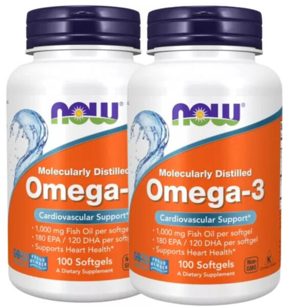 Vásárlás: NOW Omega-3 DUO Pack 2x100 db Táplálékkiegészítő árak ...