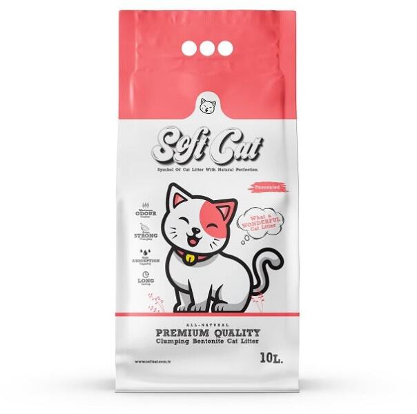SoftCat Asternut Igienic Alb Pentru Pisici SOFTCAT, 10L, fara aroma ...