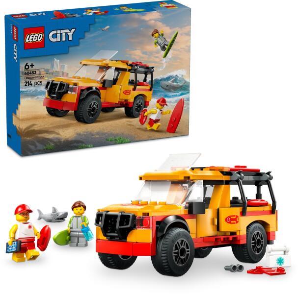 LEGO® City - Lifeguard Beach Rescue Truck (60453) (LEGO) - Preturi