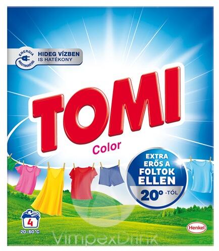 Vásárlás: TOMI Color 220 g (4 mosás) Mosószer, mosópor árak ...