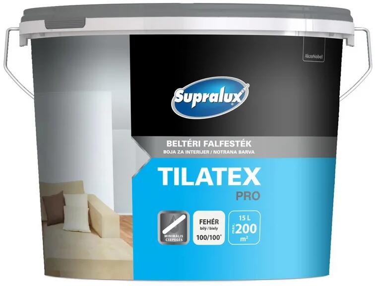 Vásárlás: Akzo Nobel Supralux tilatex pro beltéri falfesték 4 l fehér ...
