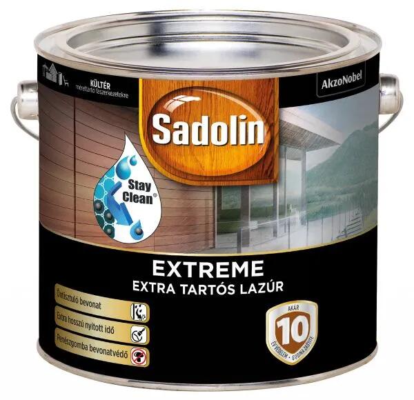 Vásárlás: Akzo Sadolin extreme extra vizes lazúr 2, 5 l fehér Lazúr ...