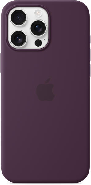 Vásárlás: Apple iPhone 16 Pro Max MagSafe Silicone case plum (MYYW3ZM/A) Mobiltelefon tok árak ...