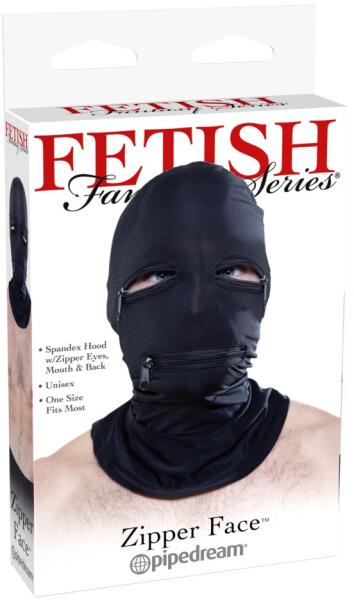 Vásárlás: Pipedream Zipper Face Hood Black Erotikus maszk árak ...