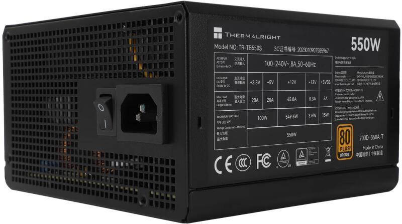 Thermalright TB-550S 550W Black vásárlás, olcsó Tápegység árak, Thermalright TB-550S 550W Black ...