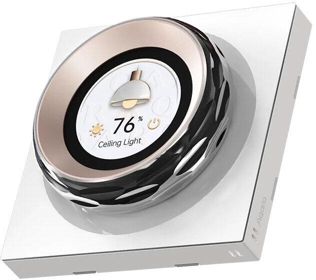 Aqara Comutator rotativ cu display, încastrat, Aqara Touchscreen Dial ...