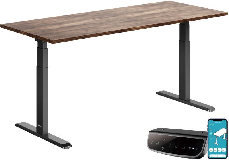 StableDesk Birou reglabil electric StableDesk Pro, 2 motoare, Ridica ...