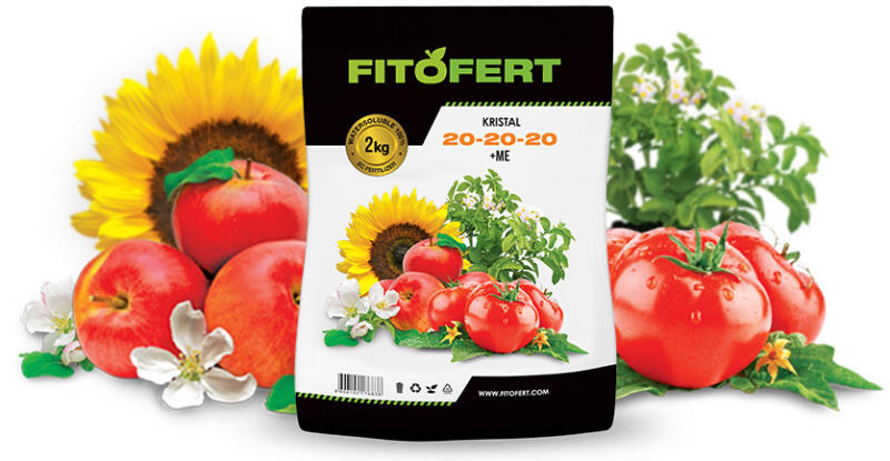 Vásárlás: Fitofert Kristal műtrágya 20-20-20 + ME 2kg (000136) Műtrágya ...
