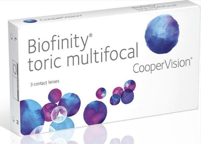 CooperVision toric multifocal (3 buc) -Lentile de contact bifocale/multifocale (Biofinity toric ...