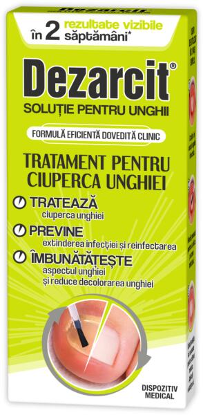 Dezarcit Solutie pentru tratament ciuperca unghiei, 5ml, Dezarcit ...