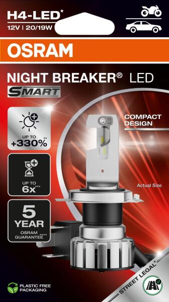 Vásárlás: OSRAM NIGHT BREAKER LED SMART H4 21W (64193DWNBSM-1HB) Autó ...