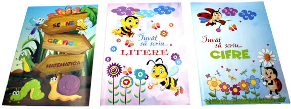 e-Rechizite Carte de colorat tip caiet special: "SEMNE GRAFICE SI ...