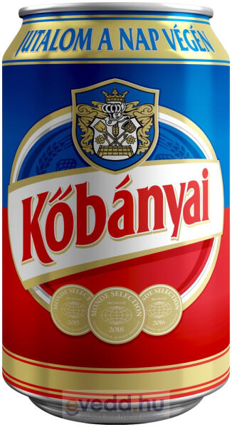 Vásárlás: Kőbányai 0, 33L Dobozos Sör (DRS)* Sör árak összehasonlítása ...