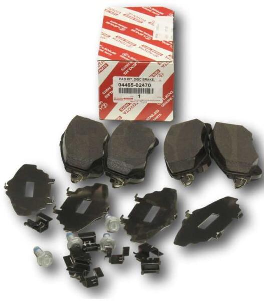 Original Toyota Set placute frana ORIGINAL TOYOTA 0446502470 ...