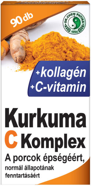 Vásárlás: Dr. Chen Patika Kurkuma C Komplex kapszula 90 db ...