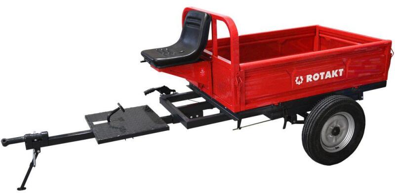 Rotakt Remorca motocultor Rotakt REM500, capacitate maxim 500 kg ...